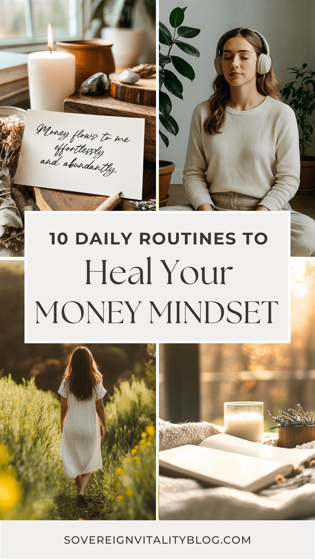 10 Daily Routines for Healing Your Money Mindset - Sovereign Vitality ...