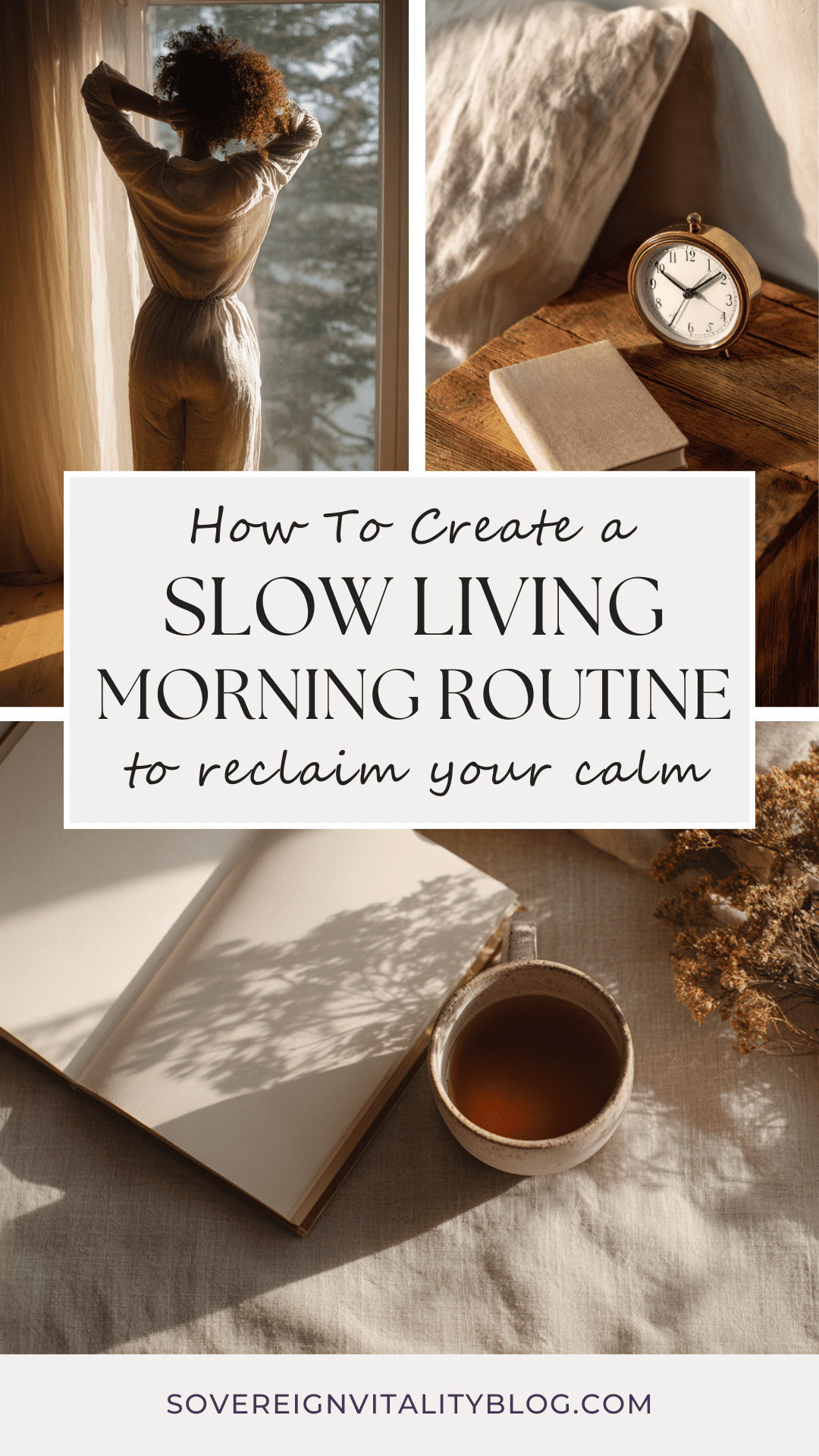 How To Create a Calming Morning Routine With Slow Living Habits ...